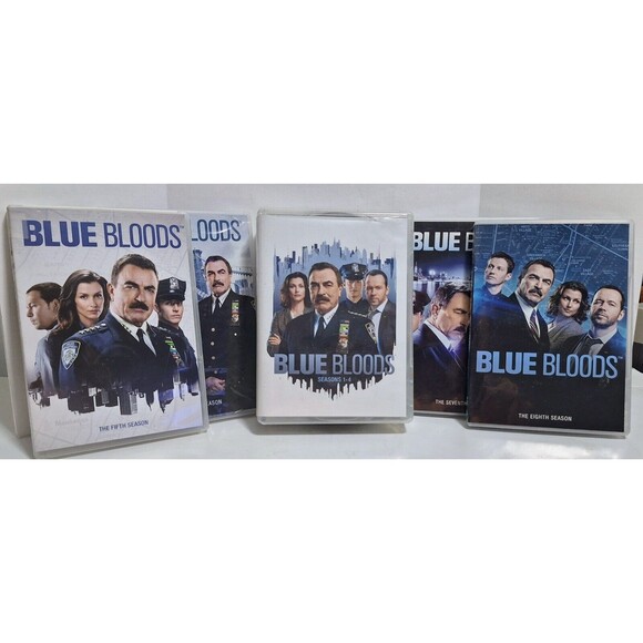 Media | Paramount Cbs Dvd Blue Bloods Complete Seasons 18 Dvd Lot | Poshmark